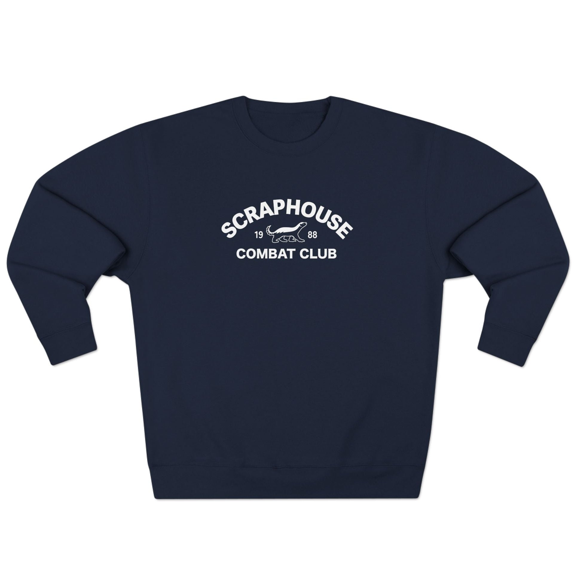 VINTAGE BADGER SWEATSHIRT (NAVY) – Scraphouse